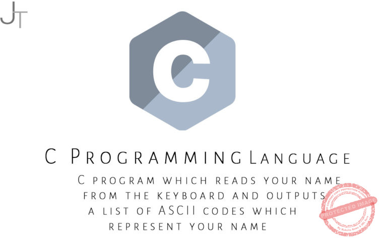 C program which reads your name from the keyboard and outputs a list of ...