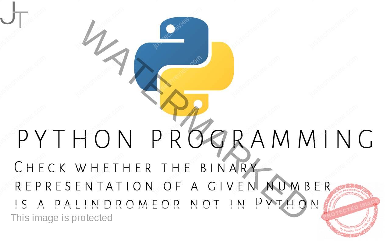 Check Whether The Binary Representation Of A Given Number Is A 