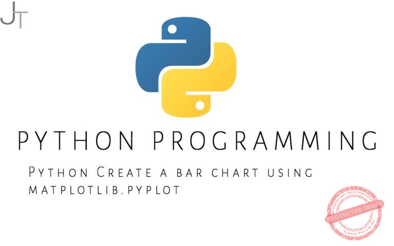 Python Create a bar chart using matplotlib.pyplot - Just Tech Review