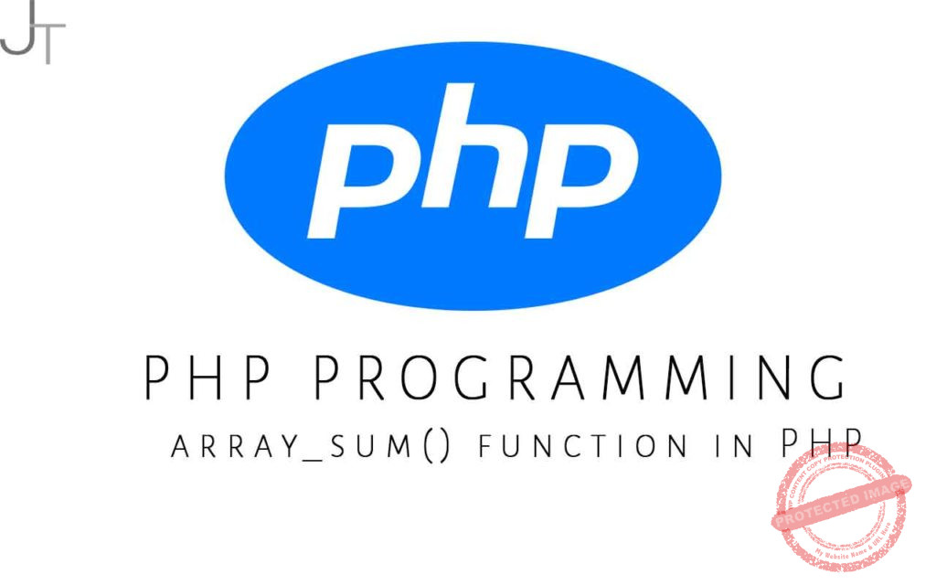 Array Sum Function In Php Just Tech Review