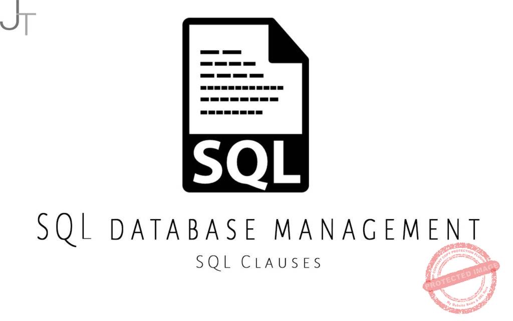 SQL Clauses - Just Tech Review